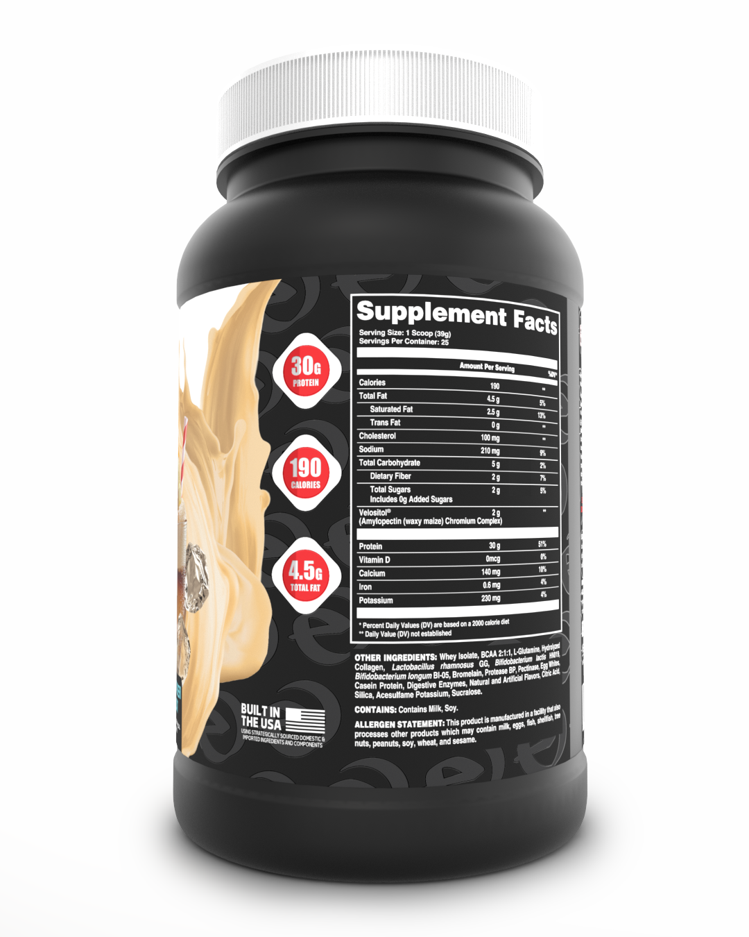 Elevated Protein | Full Spectrum Whey, Egg & Casein Blend – Elevated Fit Co