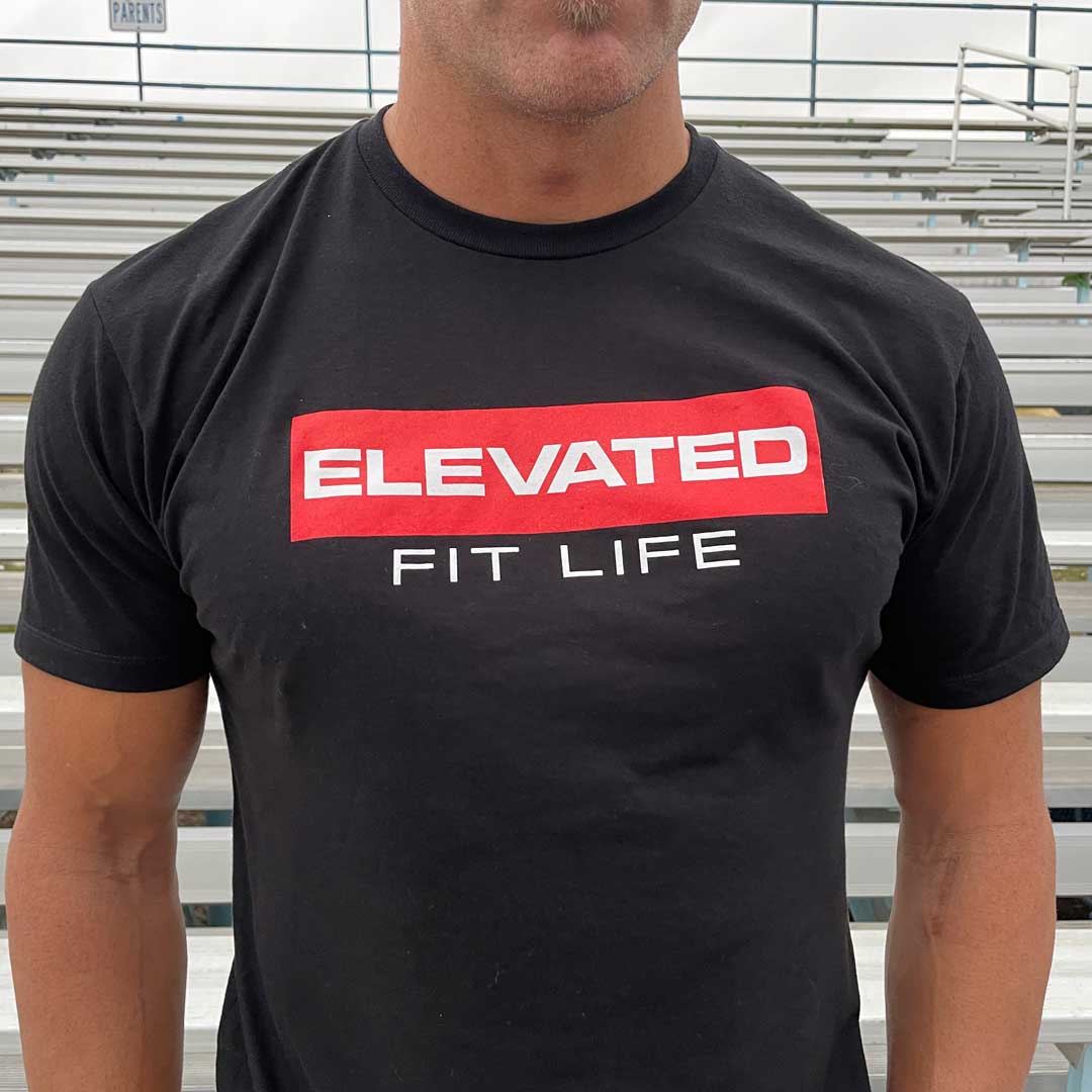 Elevated Black Tee – Elevated Fit Co